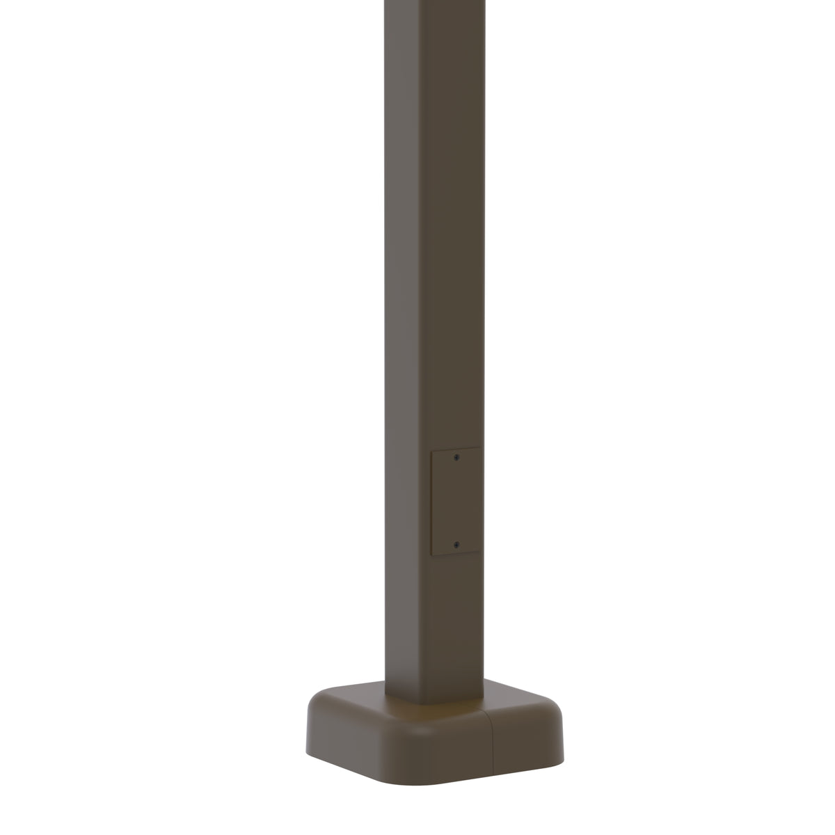 20 Tall x 4.0in OD x 0.188in Thick, Soft Square Straight Aluminum ...