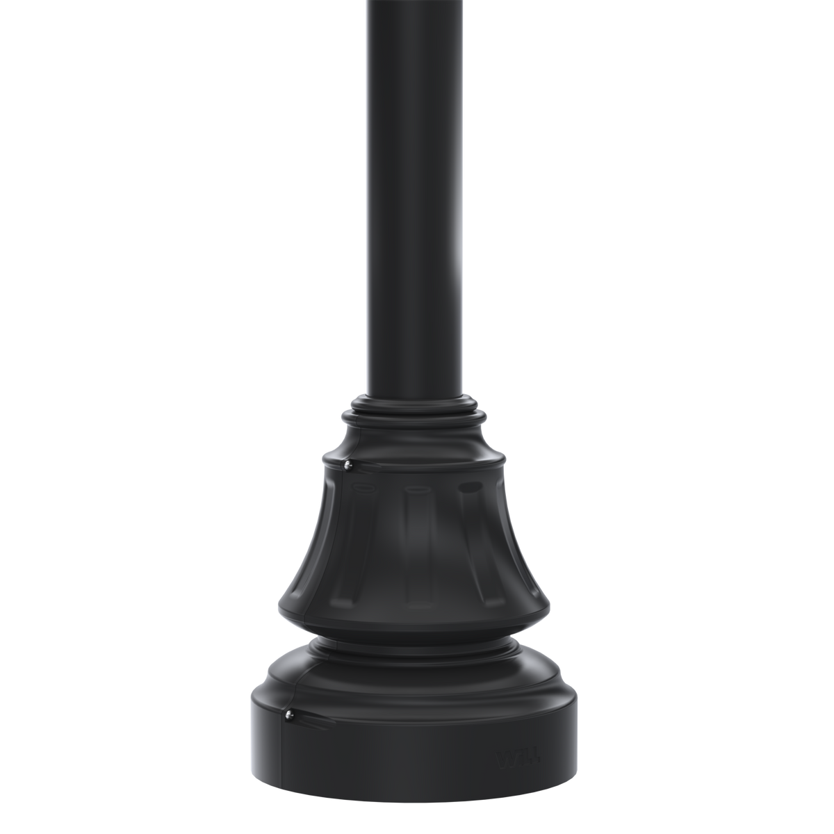 CL2 Decorative Clamshell Light Pole Base Cover for 5" Round Light Poles ...