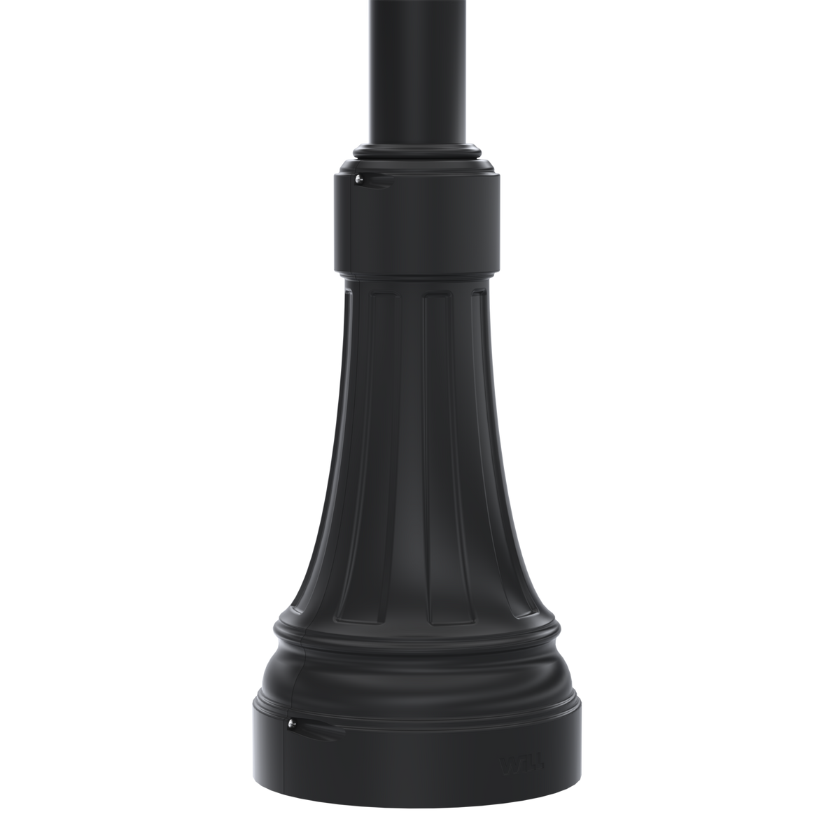 CL3 Decorative Clamshell Light Pole Base Cover for 5" Round Light Poles ...