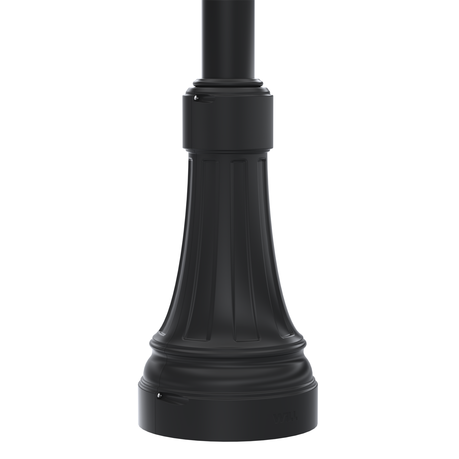 CL3 Decorative Clamshell Light Pole Base Cover for 4" Round Light Poles ...