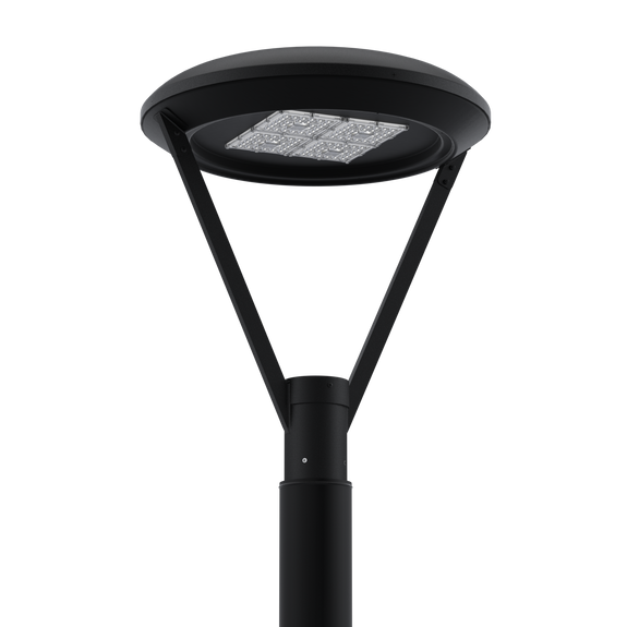 40W, WiLLstudio DRX Architectural Post Top LED Light Fixture, 6000 Lum ...