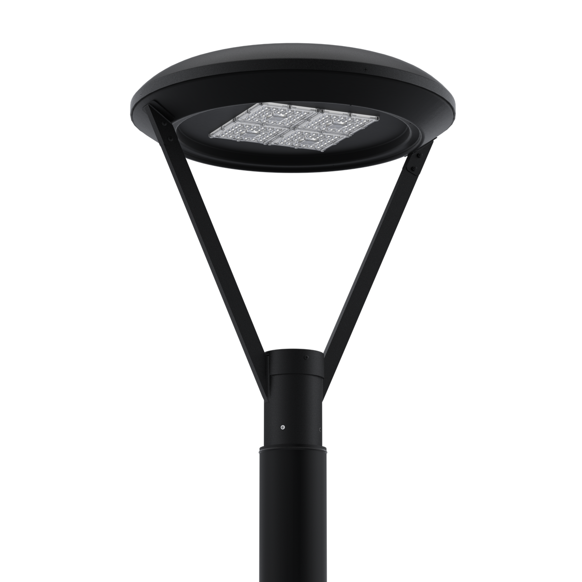 80W, WiLLstudio DRX Architectural Post Top LED Light Fixture, 10800 Lu ...