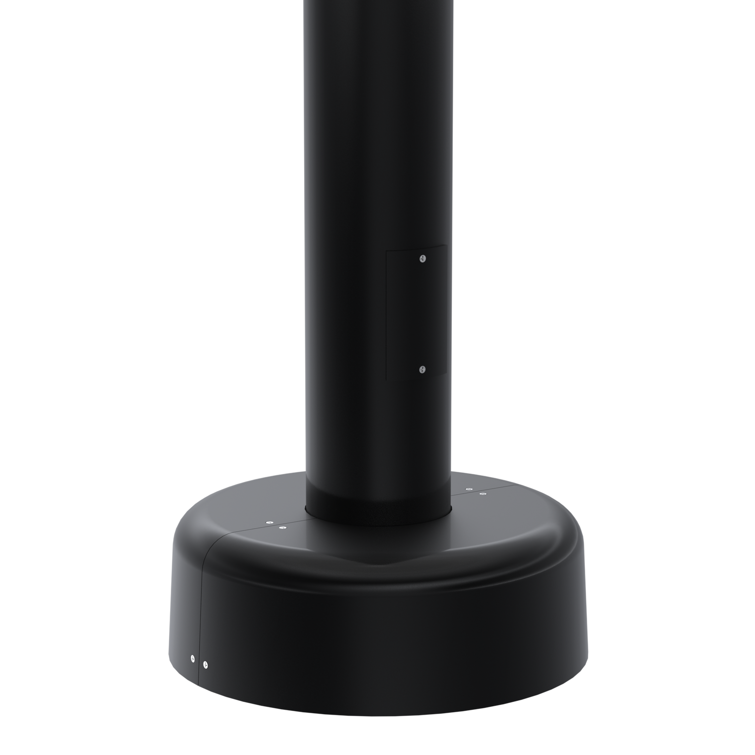 SC2 Spun Clamshell Light Pole Base Cover for 6" Round Light Poles | LightPolesPlus.com | WD-SC2 ...