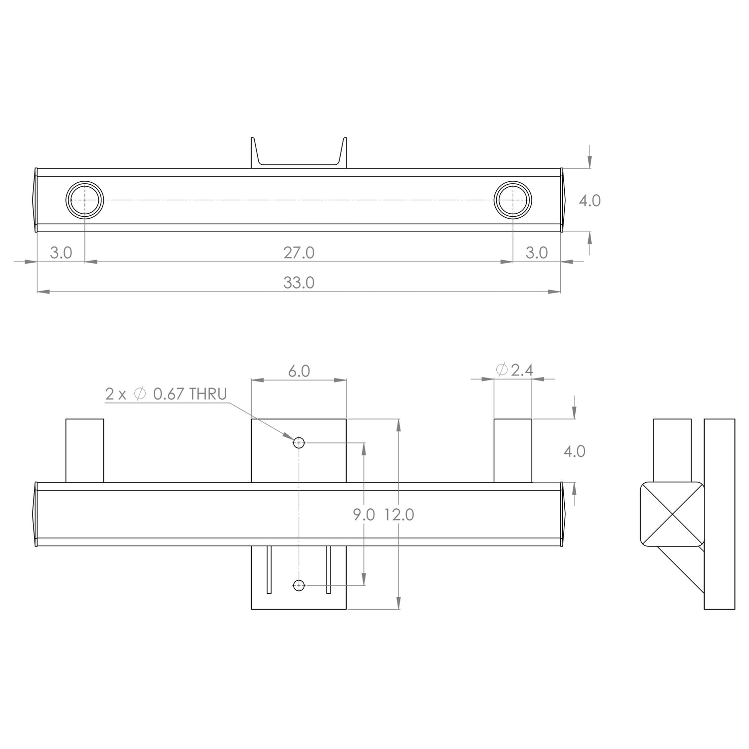 Light Pole Mounting Brackets & Arms - Commercial Grade | LightPolesPlus ...