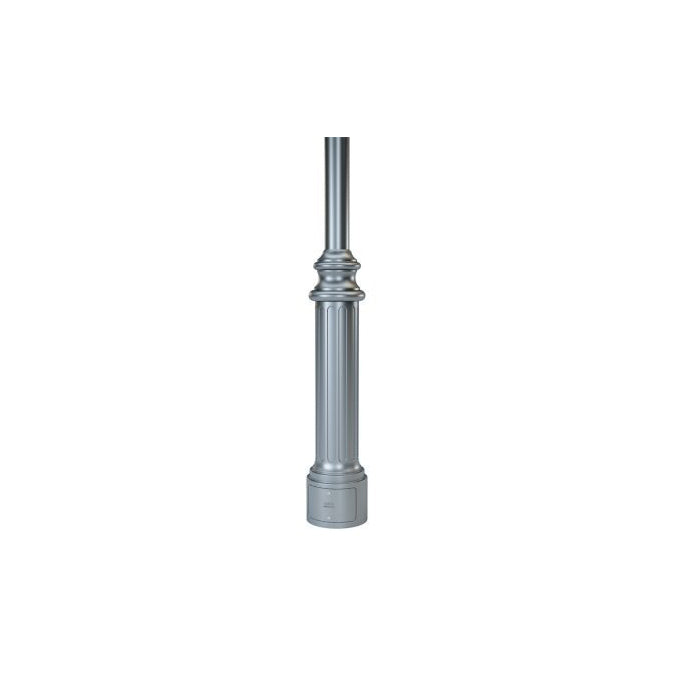 Round Tapered Aluminum Decorative Georgetown Style Light Pole | Light ...