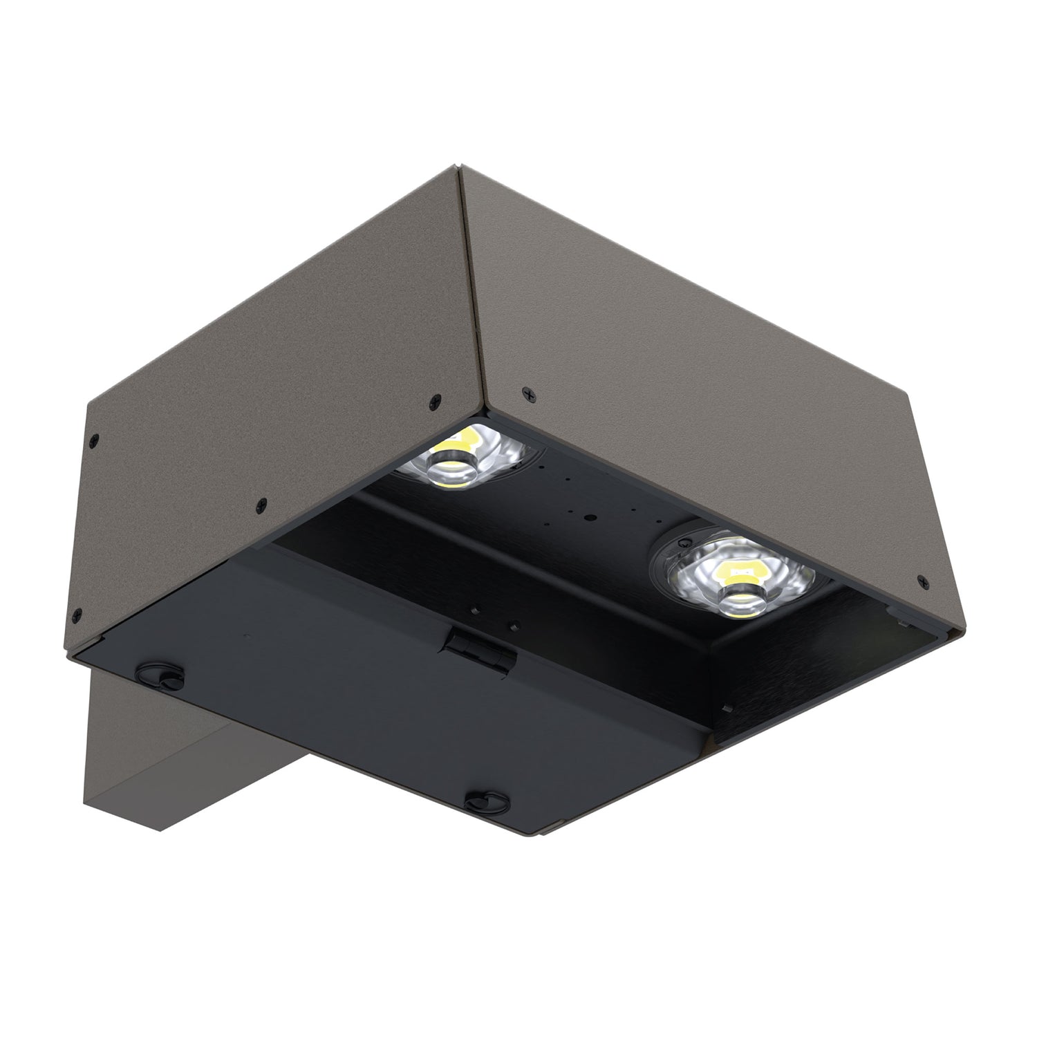 80W, NAFCO® Small SHX Shoebox LED Light Fixture, 13500 Lumens ...
