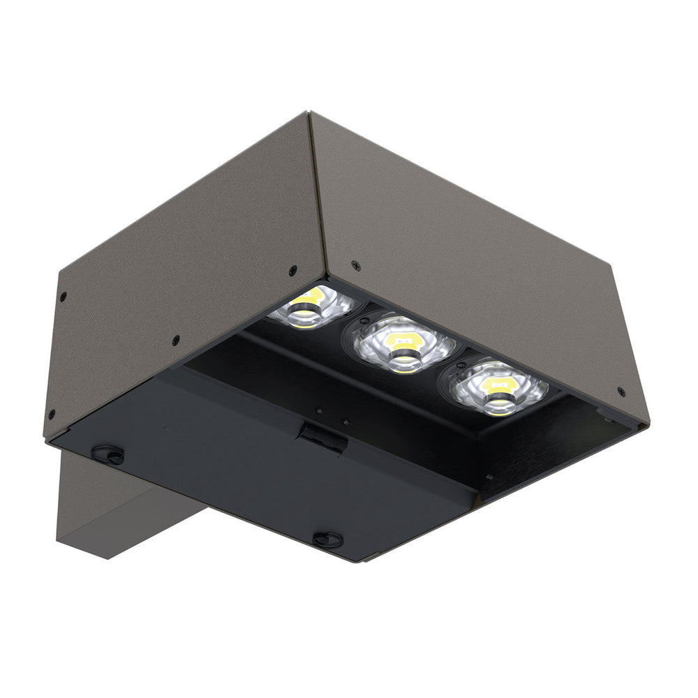 160W, NAFCO® Medium SHX Shoebox LED Light Fixture | LightPolesPlus.com ...