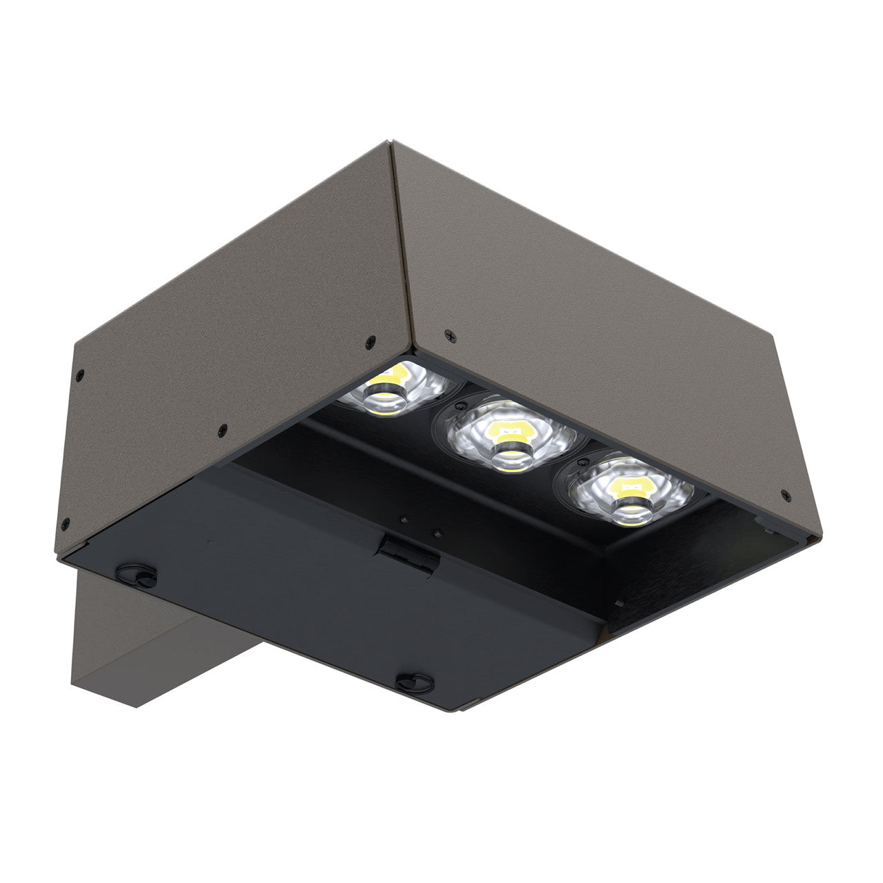 80W, NAFCO® Small SHX Shoebox LED Light Fixture, 13500 Lumens ...